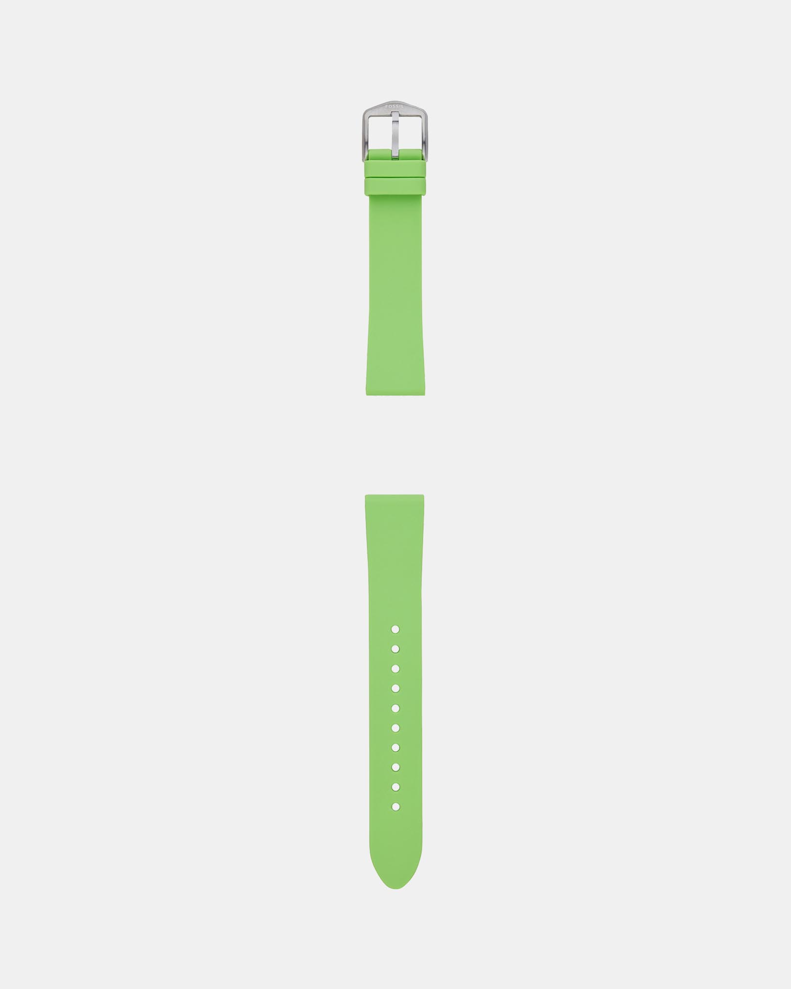 18mm Lime Silicone Strap - THE ICONIC
